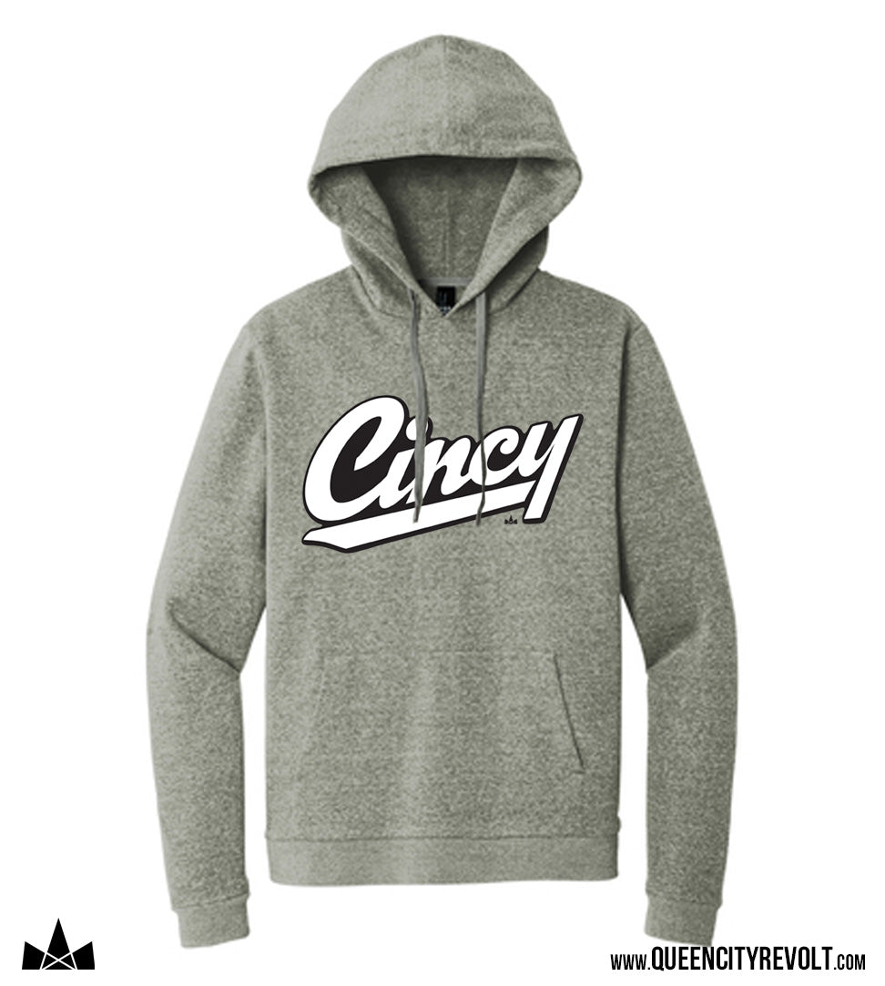 Cincy Hoodie, Grey – Queen City Revolt